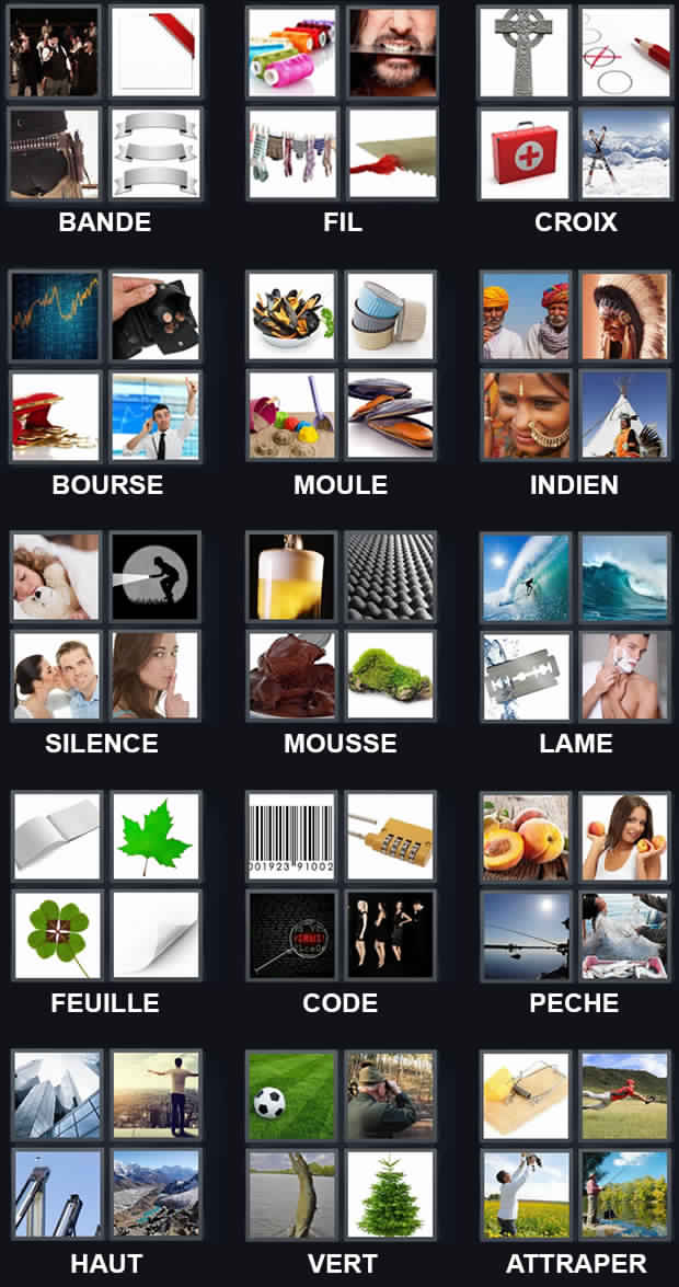 Réponse 4 images 1 mot niveau 16 a 30 Réponse 4 images 1 mot niveau 16 a 30